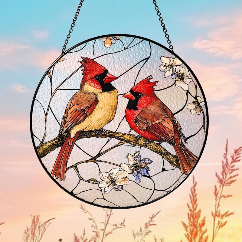 Bird Suncatcher - Etsy