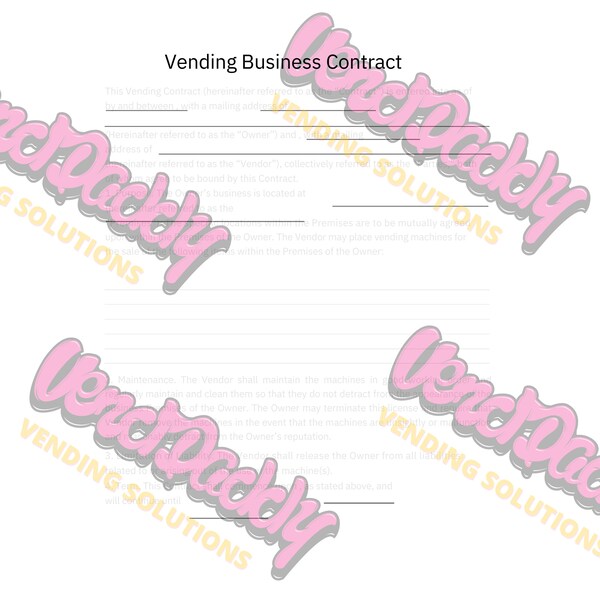 Vending Machine Proposal - Etsy