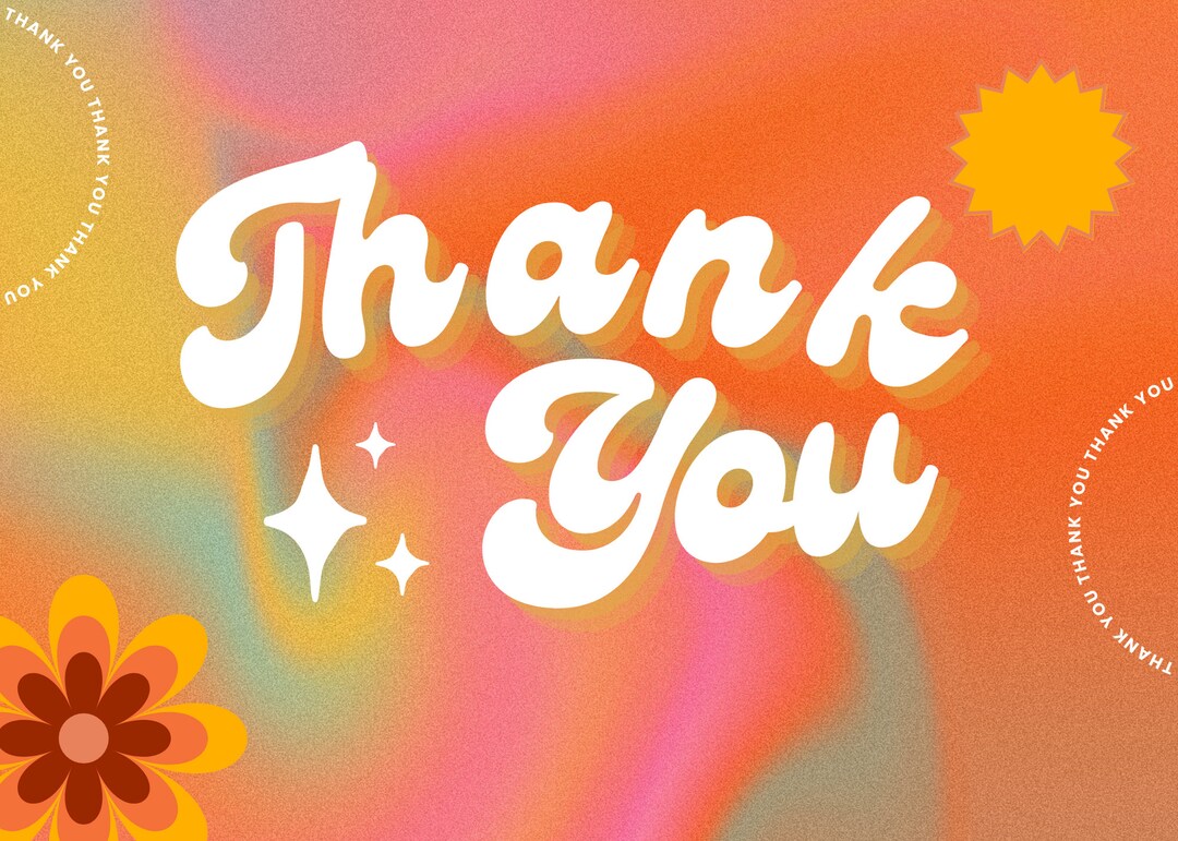 Personalized 'summer Sunshine Thank You' Postcards & Envelopes - Etsy