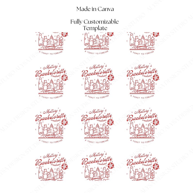 Custom Bottle Label, Bachelorette Shooters, Mini Bottle Labels, DIY ...