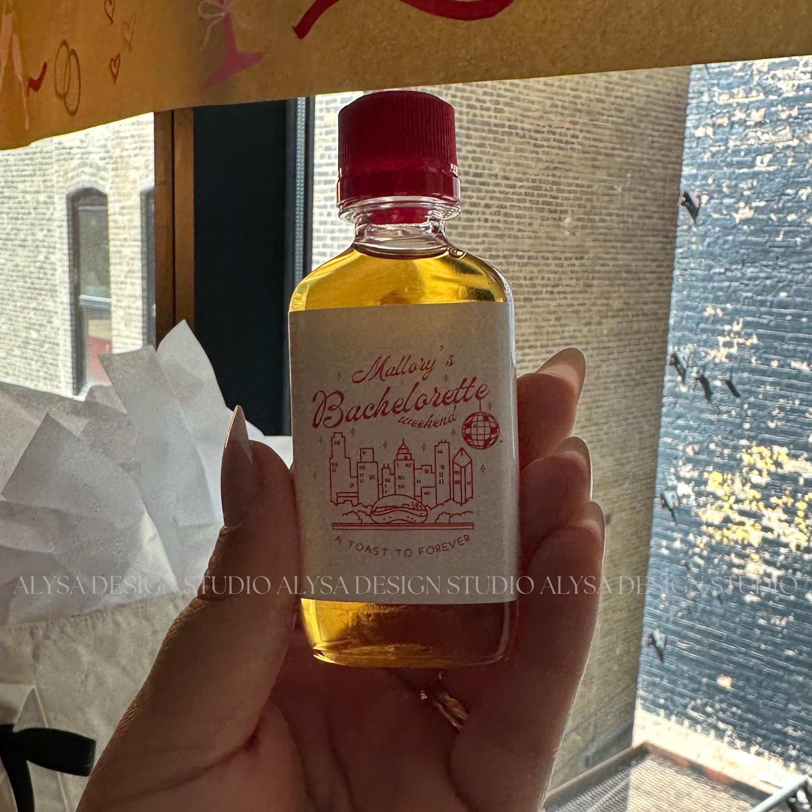 Custom Bottle Label, Bachelorette Shooters, Mini Bottle Labels, DIY ...