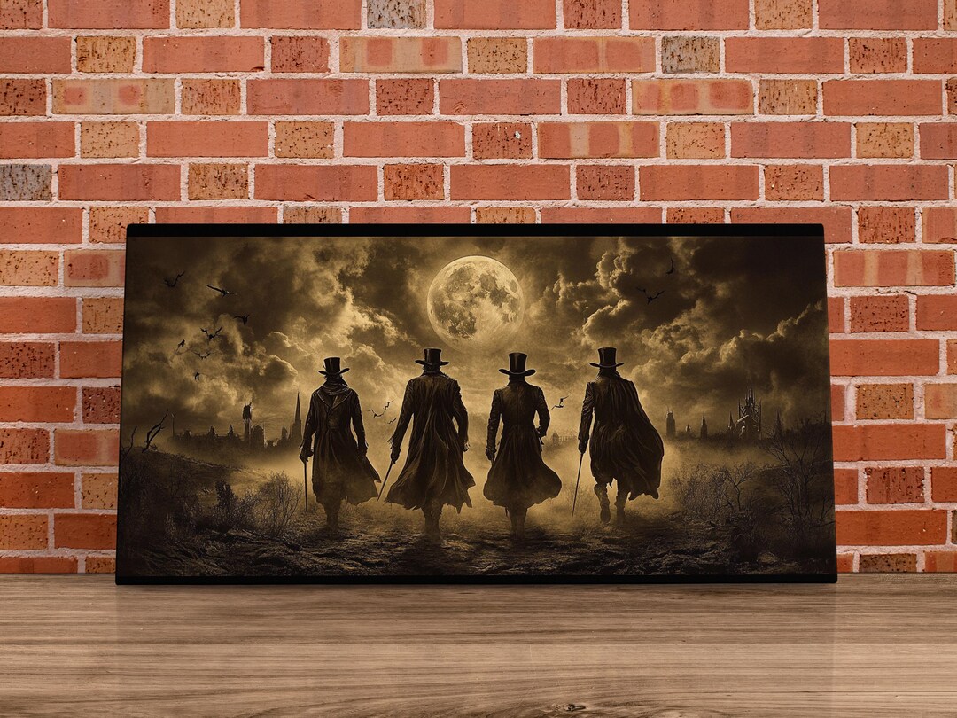 Walkers of the Apocalypse Canvas Print, Digital Print - Etsy