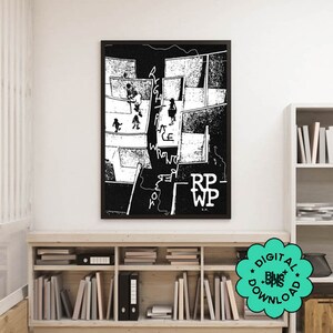 BTS RM Right Place, Wrong Person Digital Poster Print, Instant Download ...