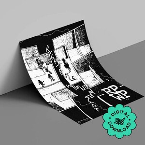BTS RM Right Place, Wrong Person Digital Poster Print, Instant Download ...