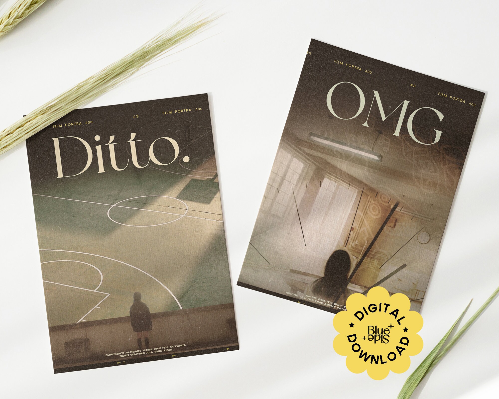 Newjeans SET OF 2 Digital Posters Ditto & OMG. Instant - Etsy Australia