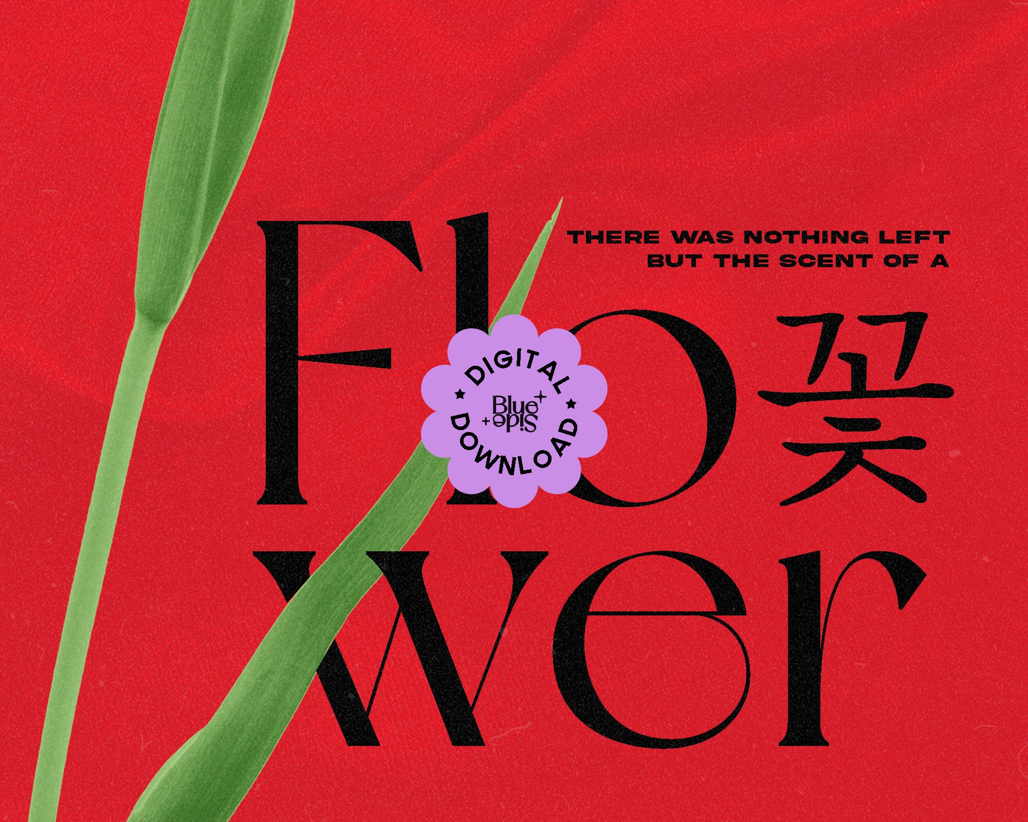 Blackpink Jisoo Flower Digital Poster Jisoo Flower Print - Etsy