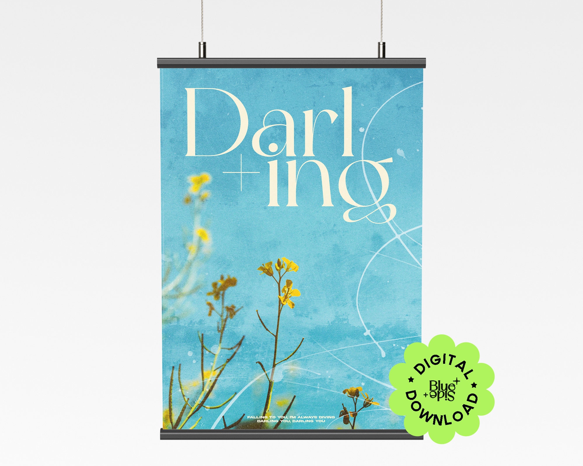 Seventeen Darling Digital Poster Instant Download Darling - Etsy