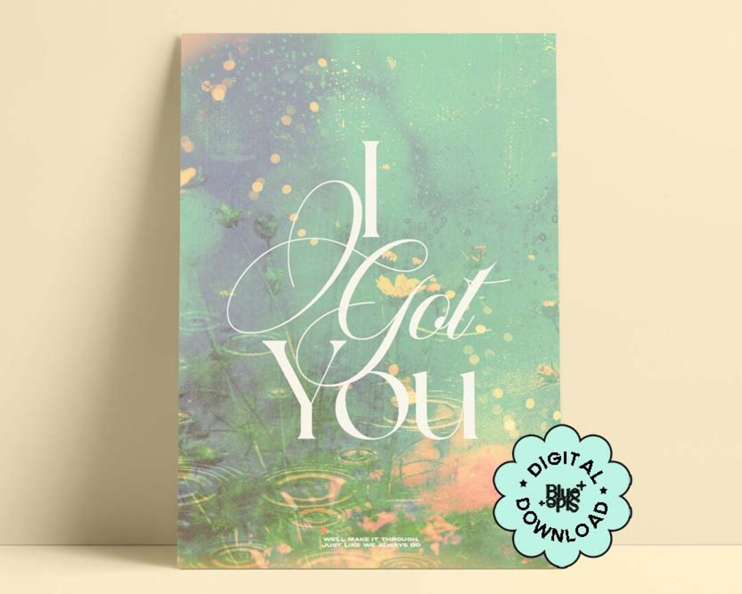 TWICE I Got You Digital Poster, I Got You Lyric Print, Instant Download ...