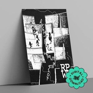 BTS RM Right Place, Wrong Person Digital Poster Print, Instant Download ...