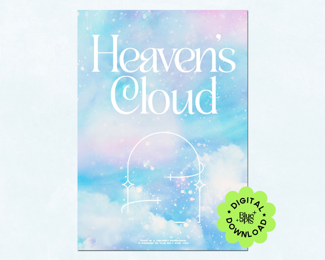 Seventeen Heaven's Cloud Digital Poster, Instant Download, Heaven's ...