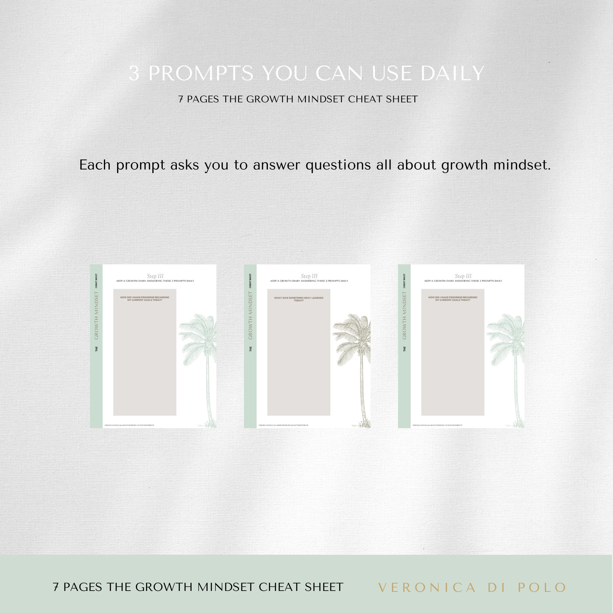 Growth Mindset Worksheet for Coaches & Entrepreneurs 2023 Business ...