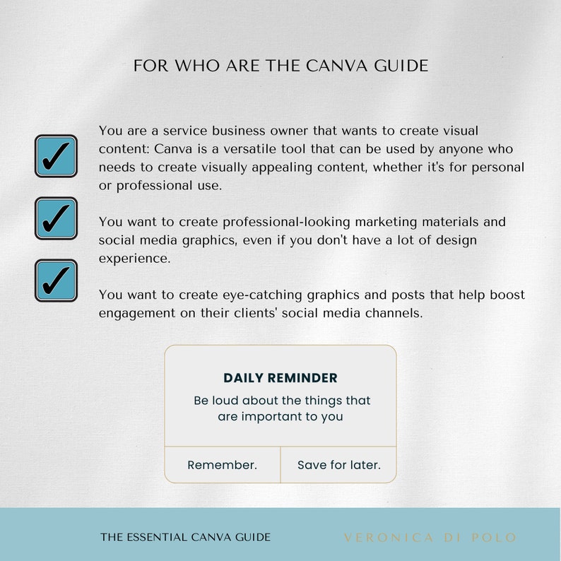 The Essential Canva Guide for Service Business Owners Canva Tutorial ...