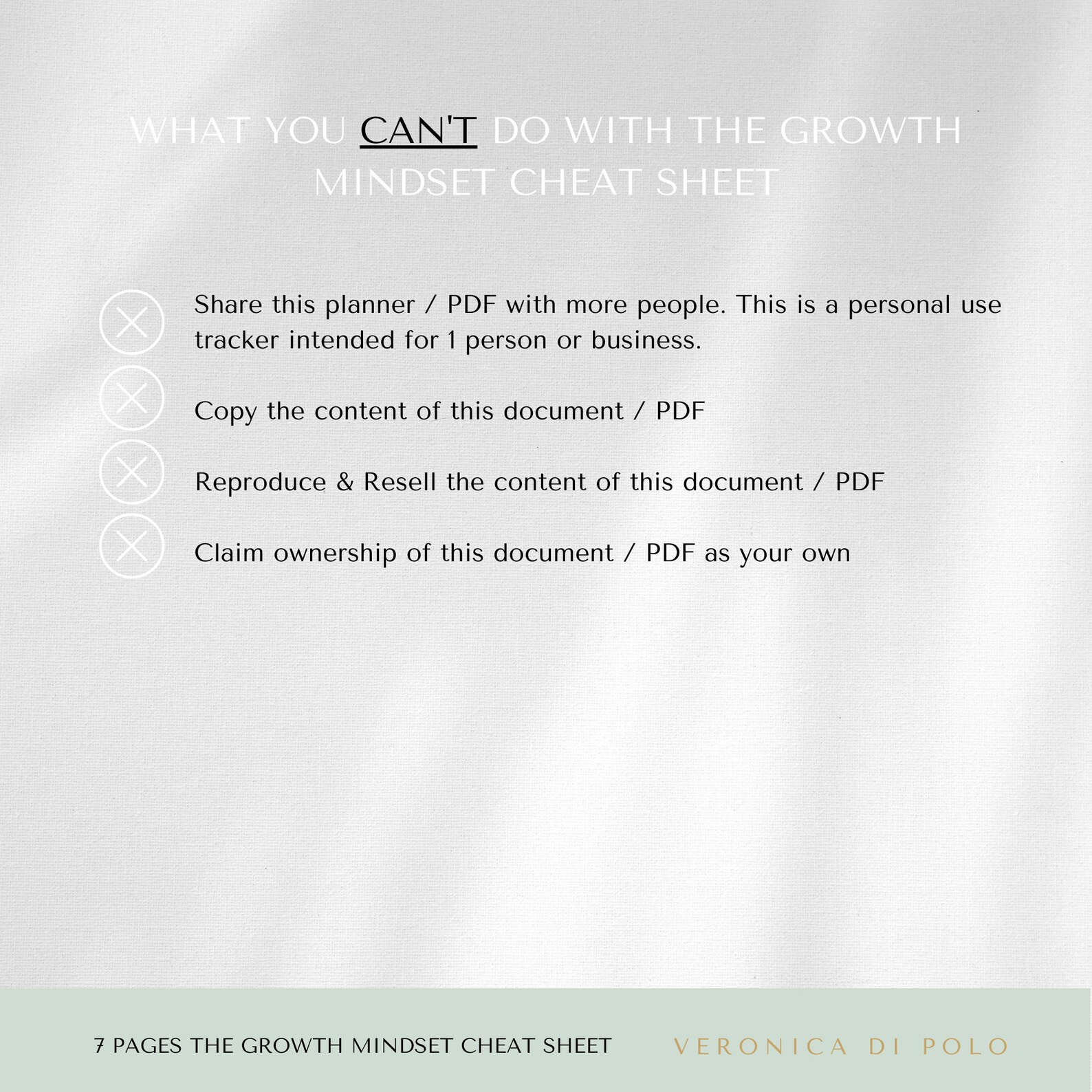 Growth Mindset Worksheet for Coaches & Entrepreneurs 2023 Business ...