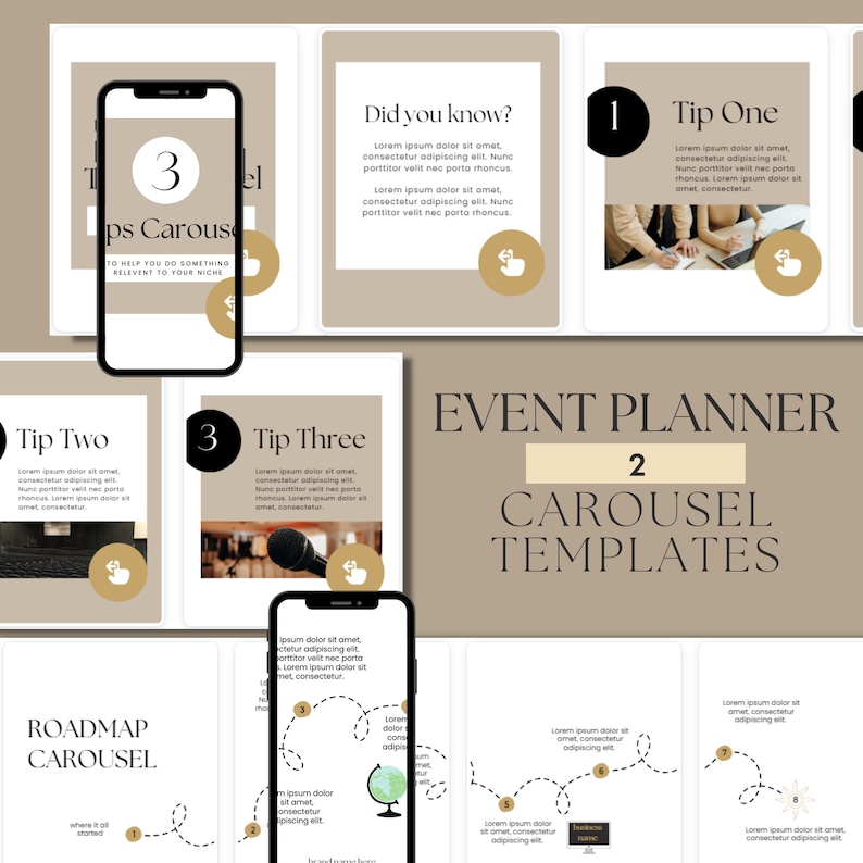 Instagram Carousel Post Template | Instagram Carousel Templates for ...