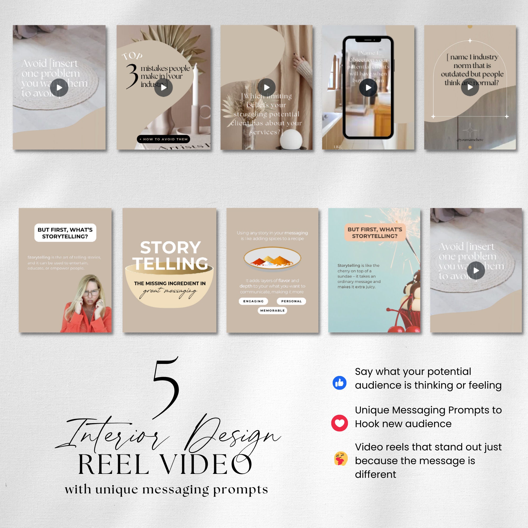 Instagram Video Reel Templates Canva | Video Reel Templates Canva ...