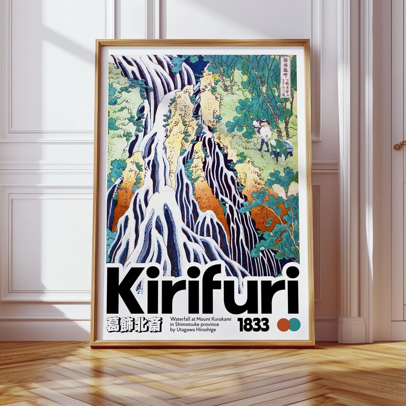 Set of 6 by Katsushika Hokusai Poster, Original Japanese Print, Modern ...