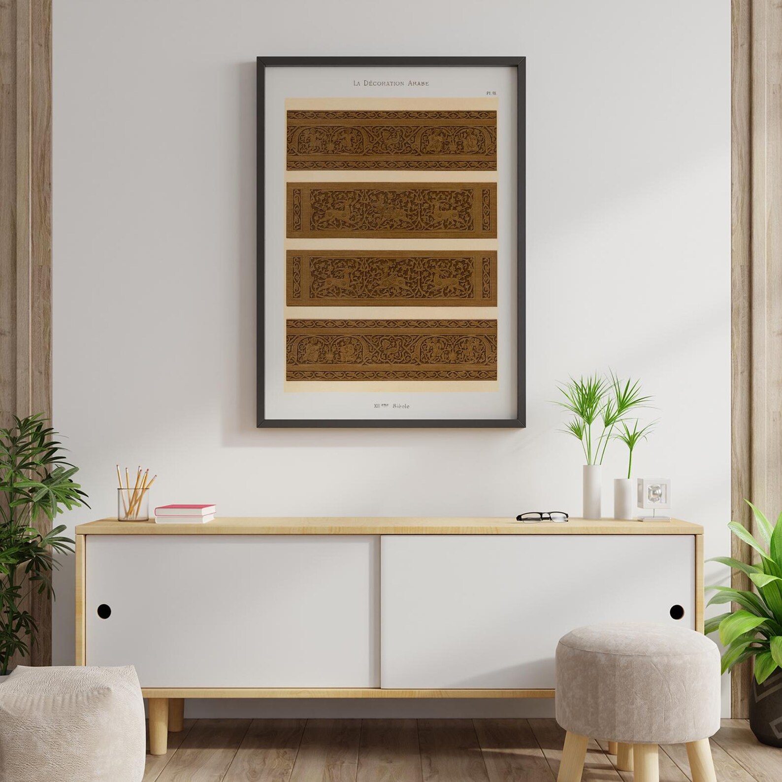 Arabic Pattern La Decoration Arabe by Emile Prisse D'avennes, La ...