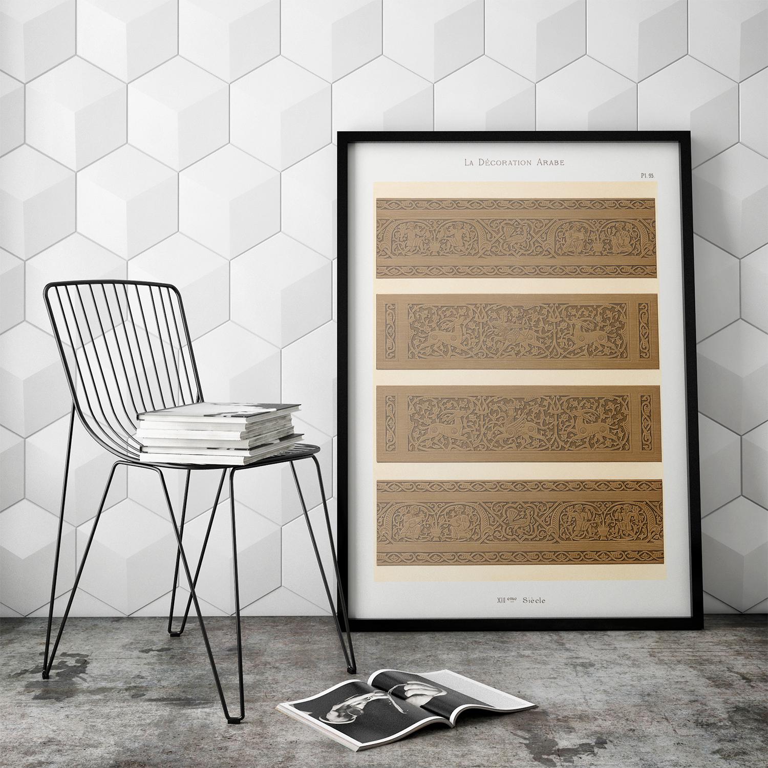 Arabic Pattern La Decoration Arabe by Emile Prisse D'avennes, La ...