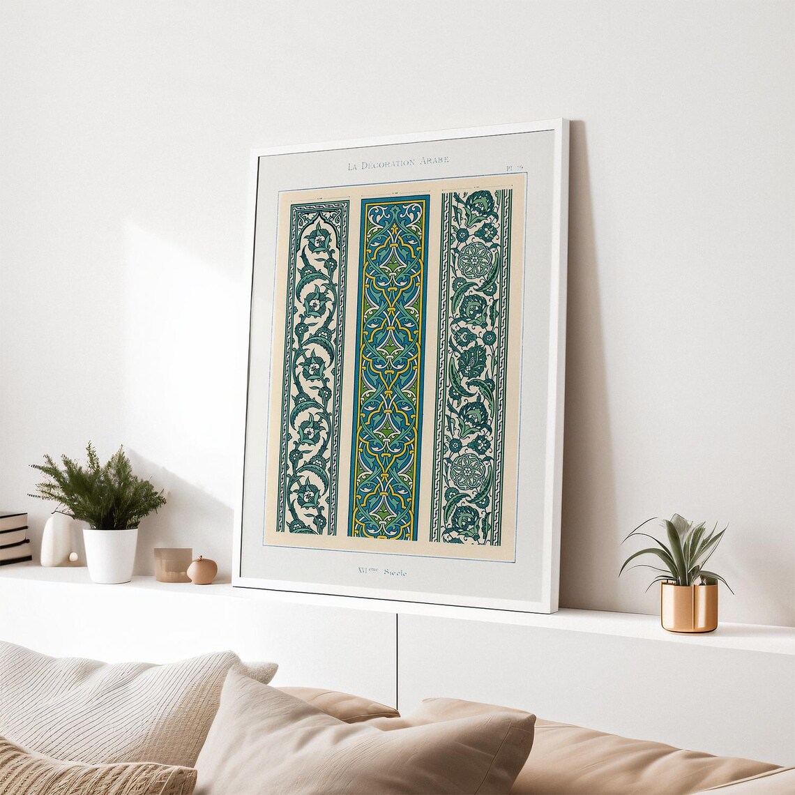 Arabic Pattern La Decoration Arabe by Emile Prisse D'avennes, La ...