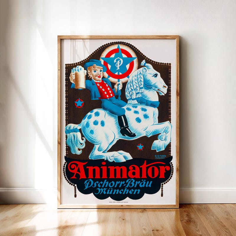 German Beer Posters - Etsy
