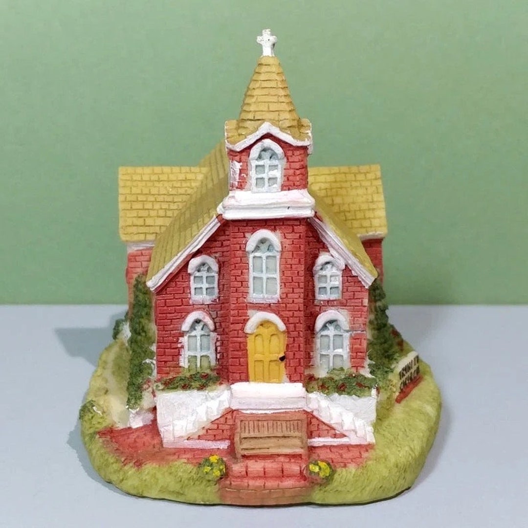 Liberty Falls AH88 1995 Americana the Trinity Church House Holiday ...