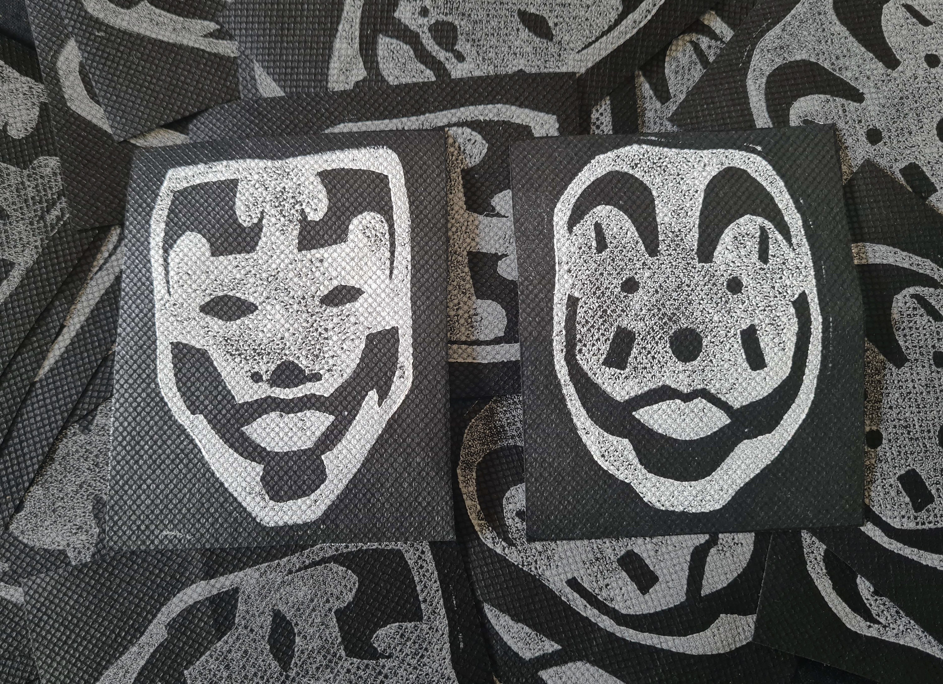 Icp Face Paint Stencils