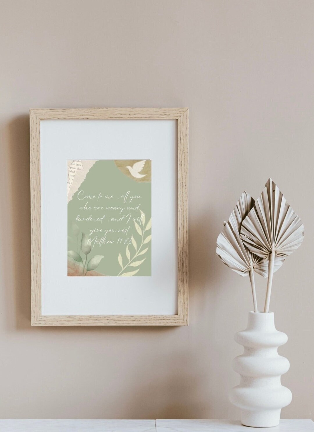 Printable Art Poster Instant Download Bible Verse Art Quote Inspiration ...
