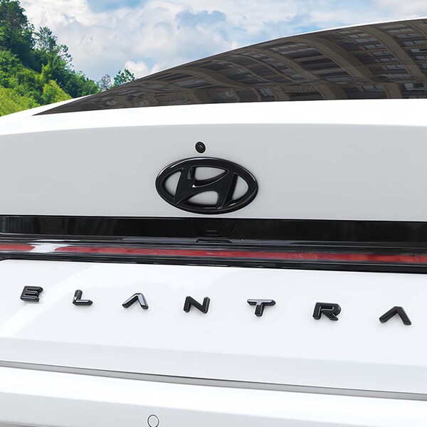 Hyundai Rear Black Logo - Etsy