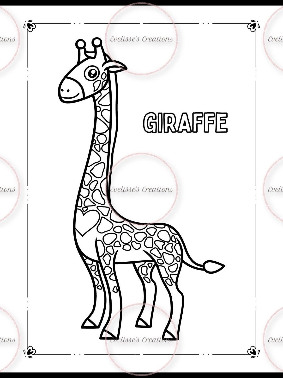 Wildlife Coloring 10 Pgs Various Animals (zebra, Chameleon, Alligator ...
