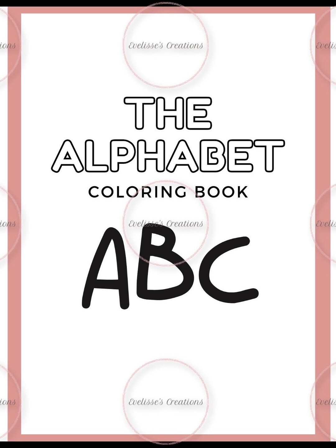 ABC Alphabet Coloring 27 Pgs - Etsy