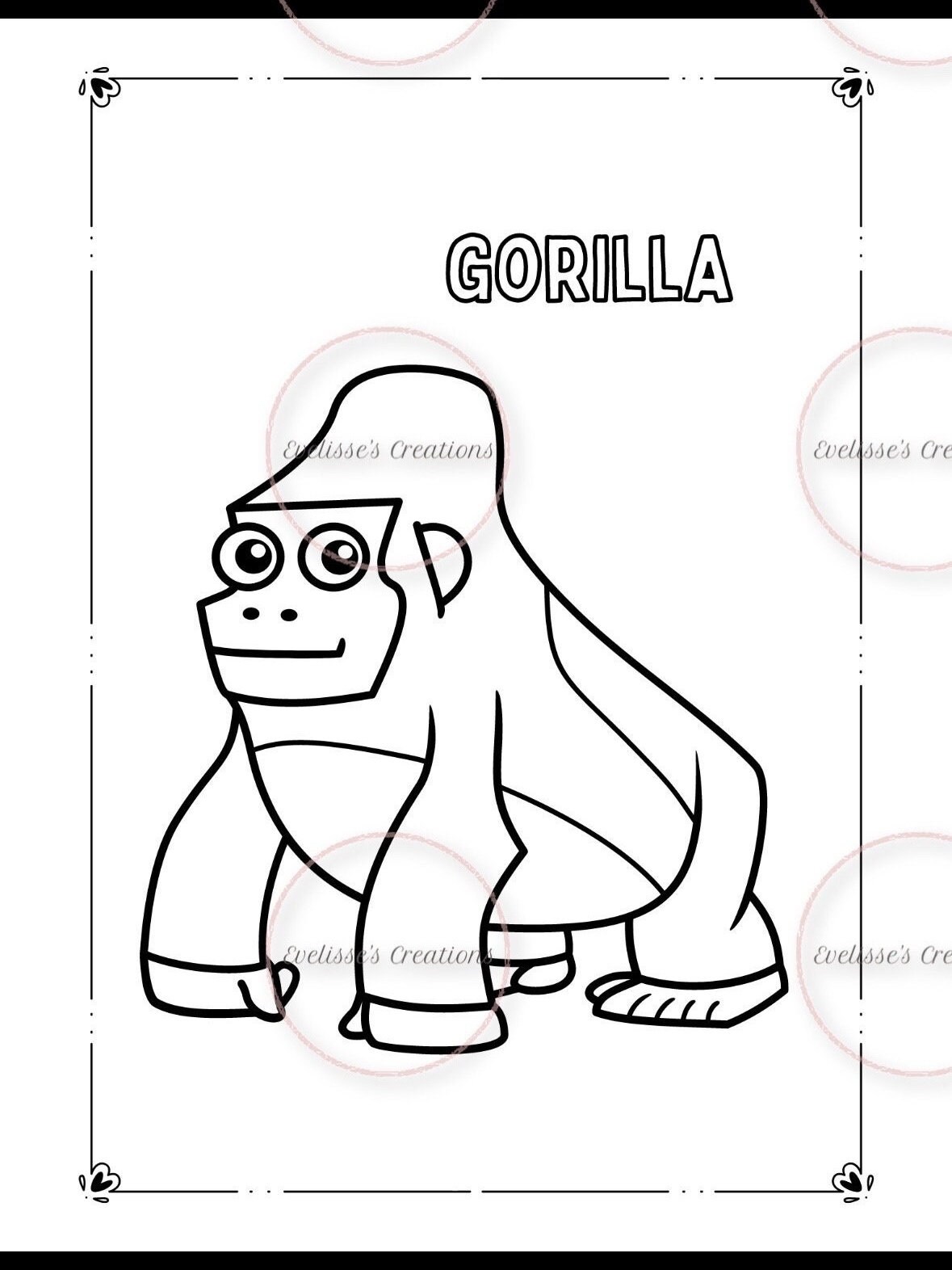 Wildlife Coloring 10 Pgs Various Animals zebra, Chameleon, Alligator ...