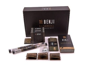 Puff & Pass Metal Tray W/ Magnetic Lid Blue - Etsy