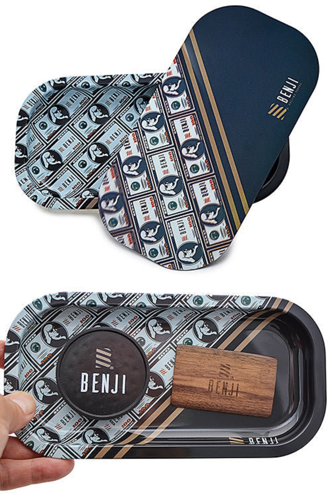 Benji 3D Holographic Slim Tray Kit 3 Designs - Etsy