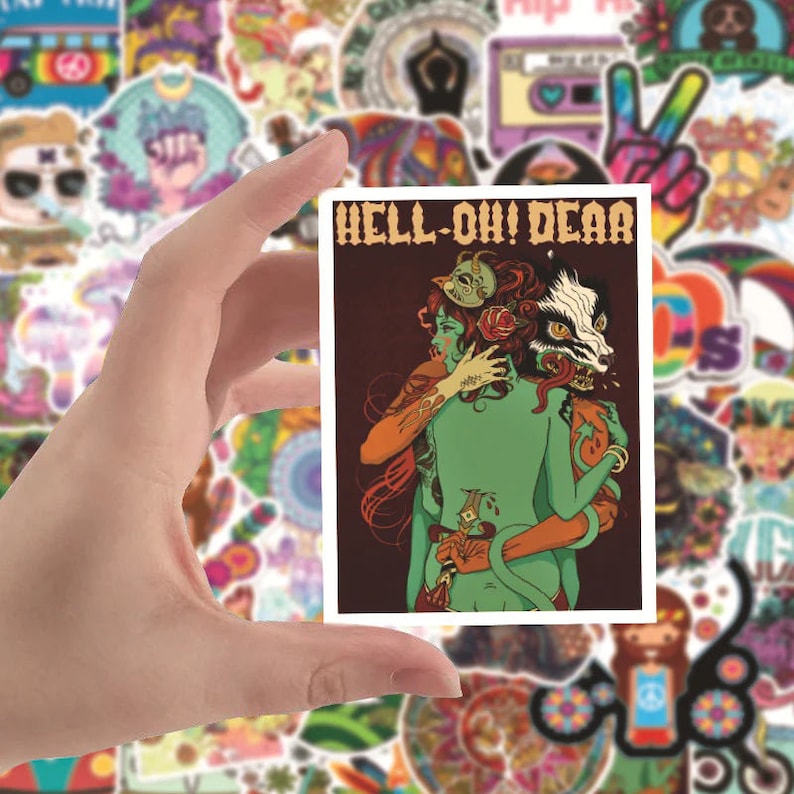 Sticker pack of 50 - Etsy