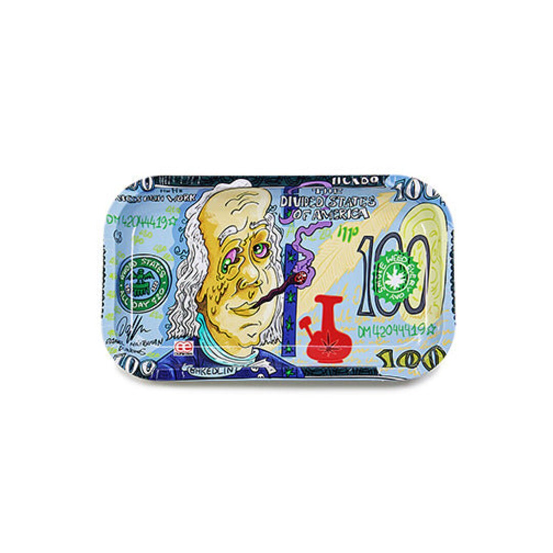 Original Art Dunkees 'high Benjamin' Tray - Etsy