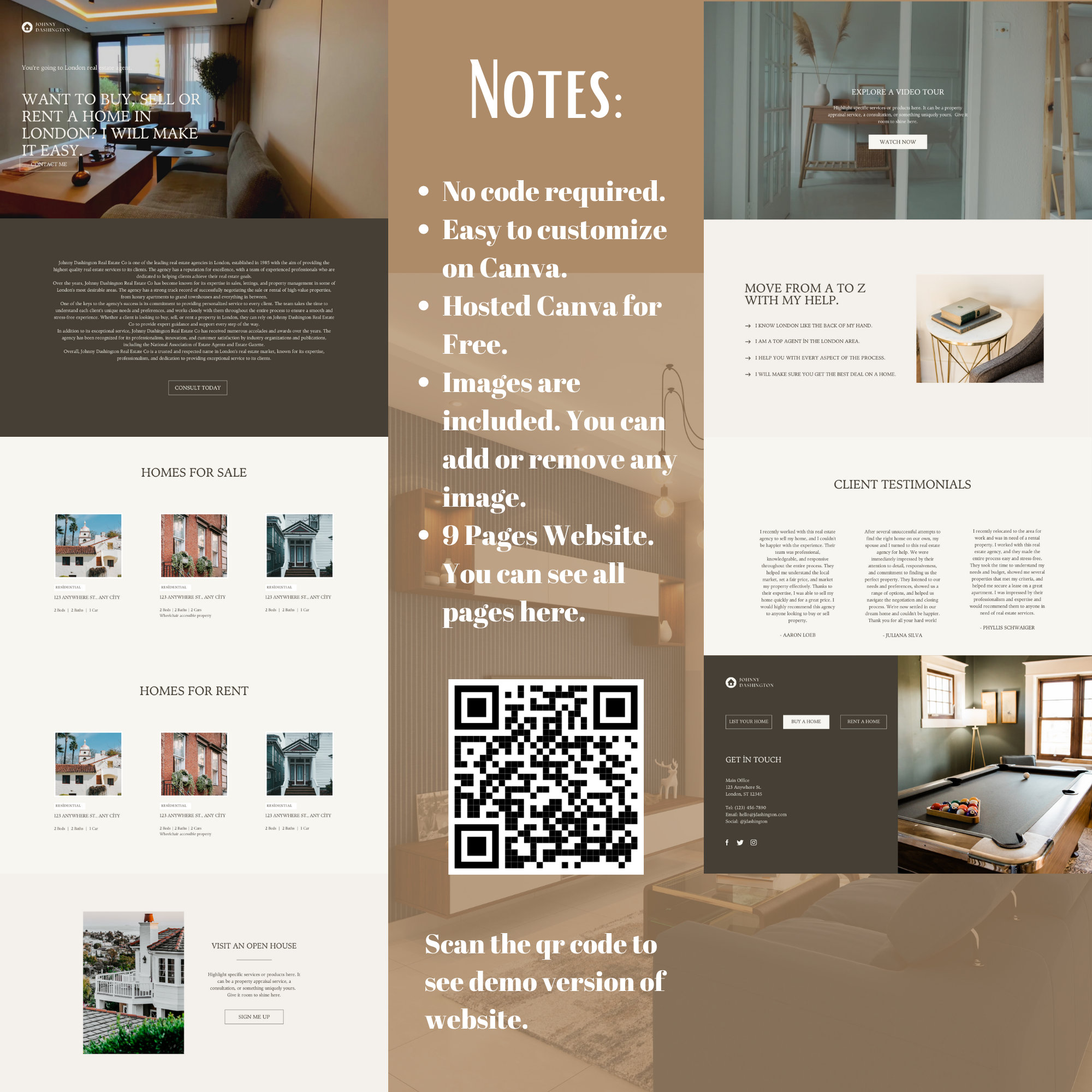 Create a Stunning Real Estate Website in Minutes With Our Editable ...