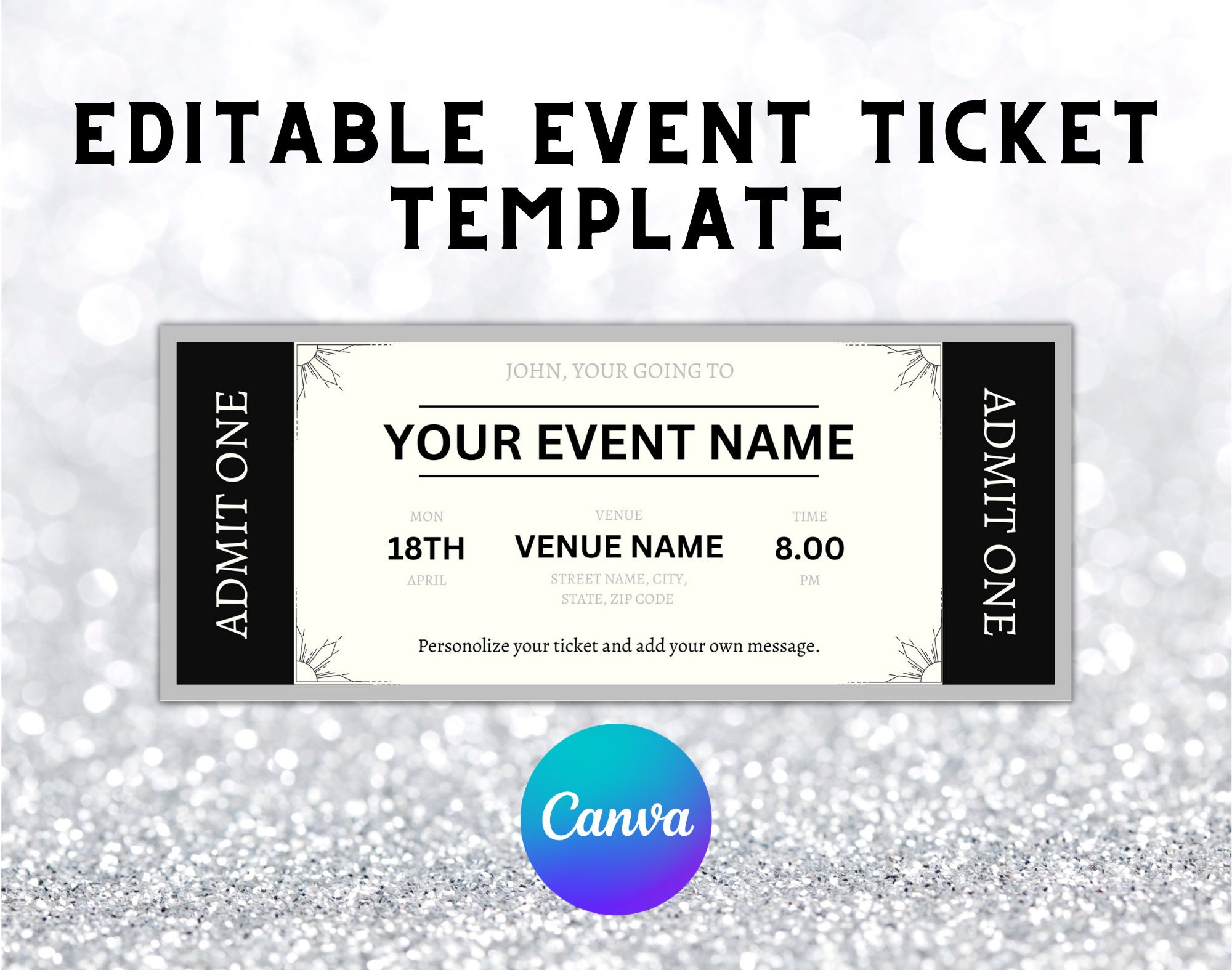 Event Ticket Sample
