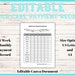 Editable Child Care Payment Record | Easy to Edit on Canva | Home ...