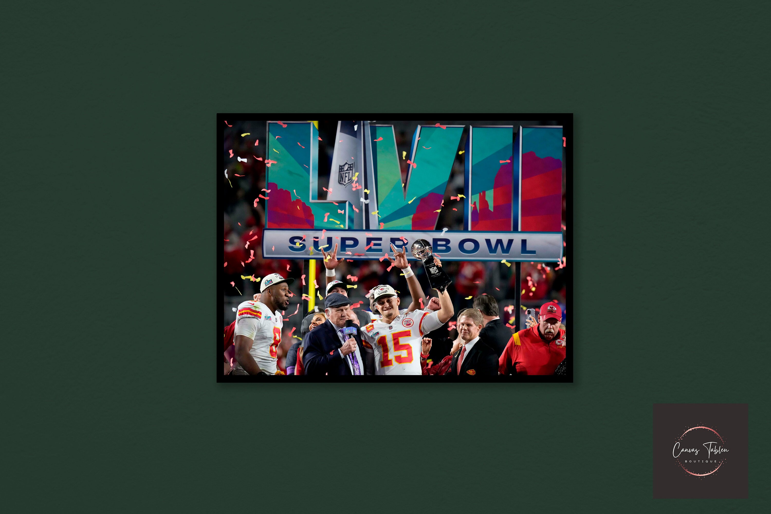 Super Bowl 2023 Poster, LVII 2023 Canvas, 2023 Bowl Print, Timeless Art ...