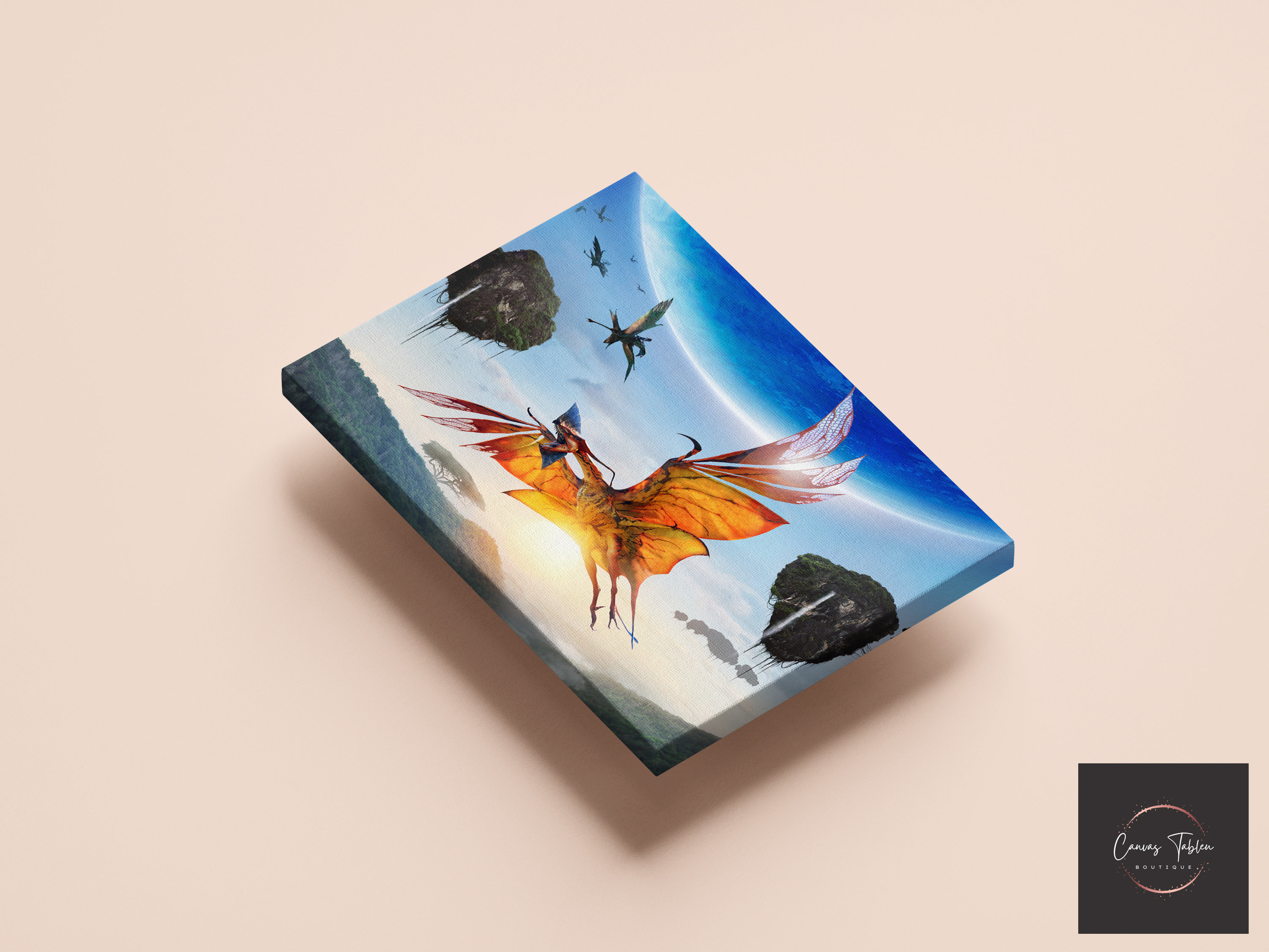 Toruk Makto Poster, Movie Canvas, Avatar Movie Print, Jake Sully ...