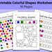 Printable Shapes Worksheets, Preschool Printables for Kids ...