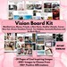 Vision Board Kit, Printable Mood Board for Achieving Your Dream Life ...
