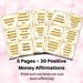 30 Printable Money Affirmation Cards, Financial Abundance & Wealth ...