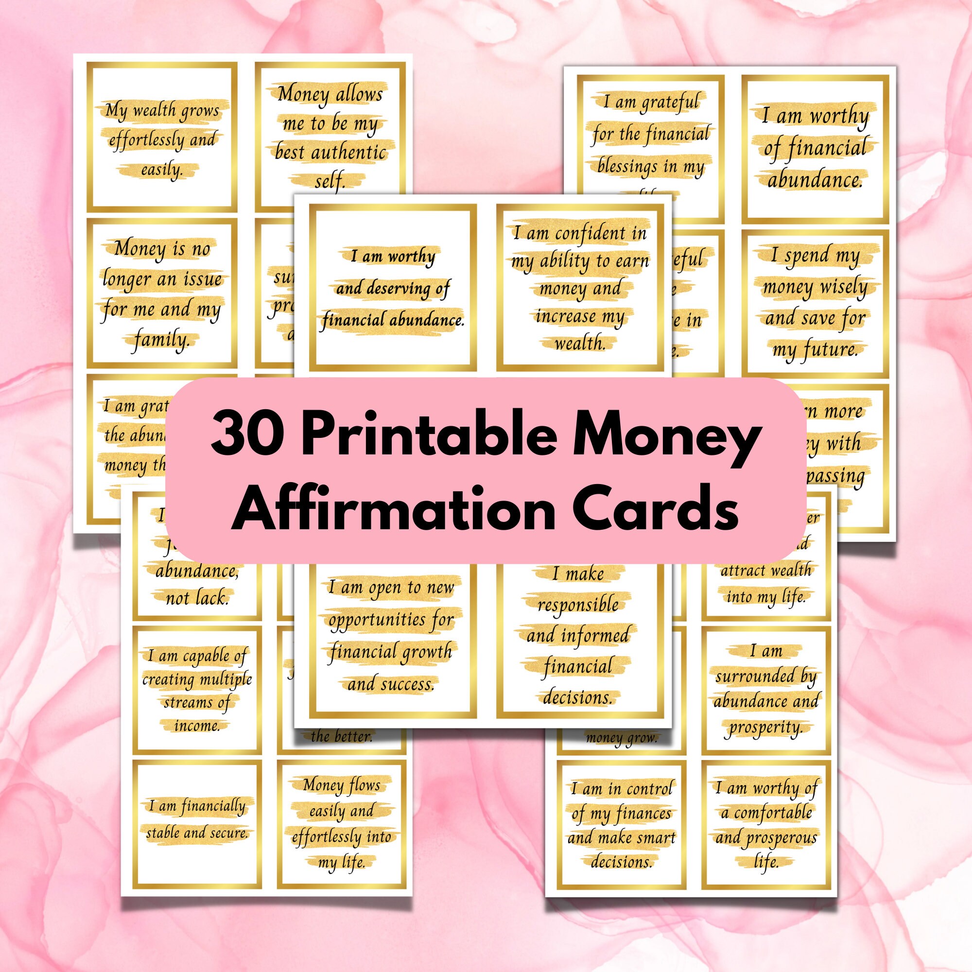 Vision Board Kit, Printable Mood Board for Achieving Your Dream Life ...