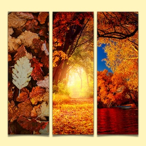 Printable Fall Leaves Bookmark Set, Autumn Bookish Bookmarks, Gift for ...