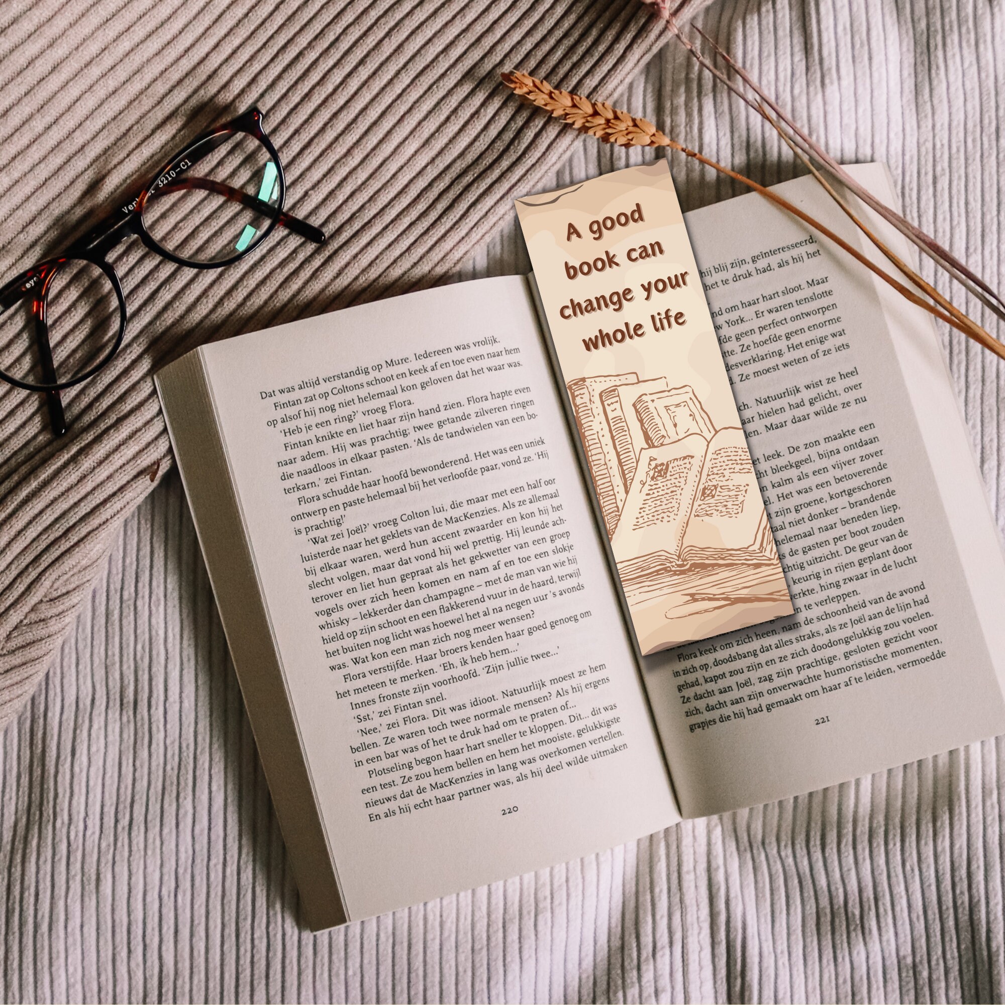 Printable Bookmark Set, Cute Bookish Bookmarks, Gift for Book Lover ...