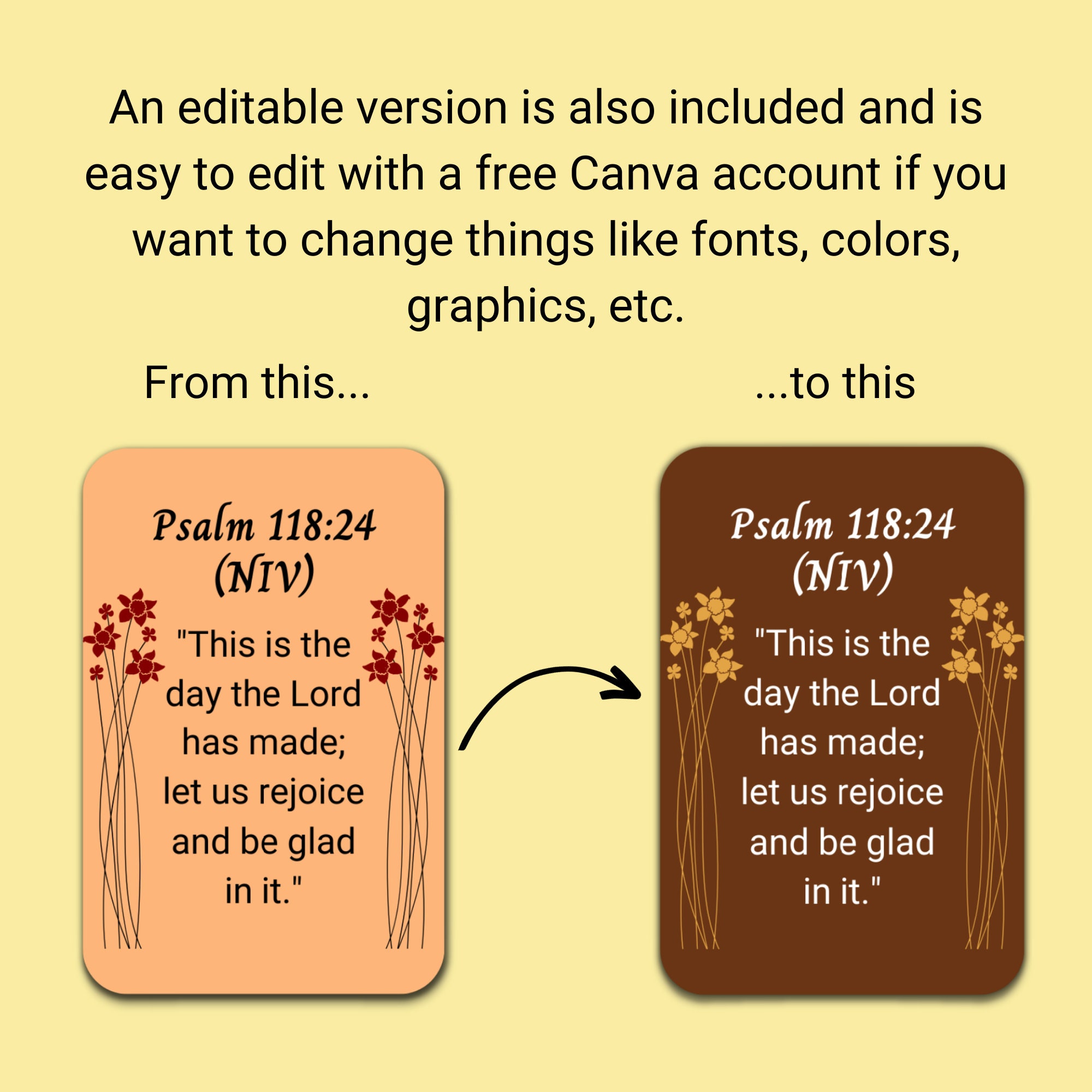 Printable Bible Verse Cards for Kids, Bible Study Tools, Memory Verse ...