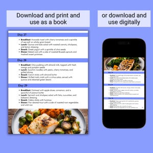 Printable 30-day Pescatarian Meal Plan: Healthy Seafood Recipes and ...