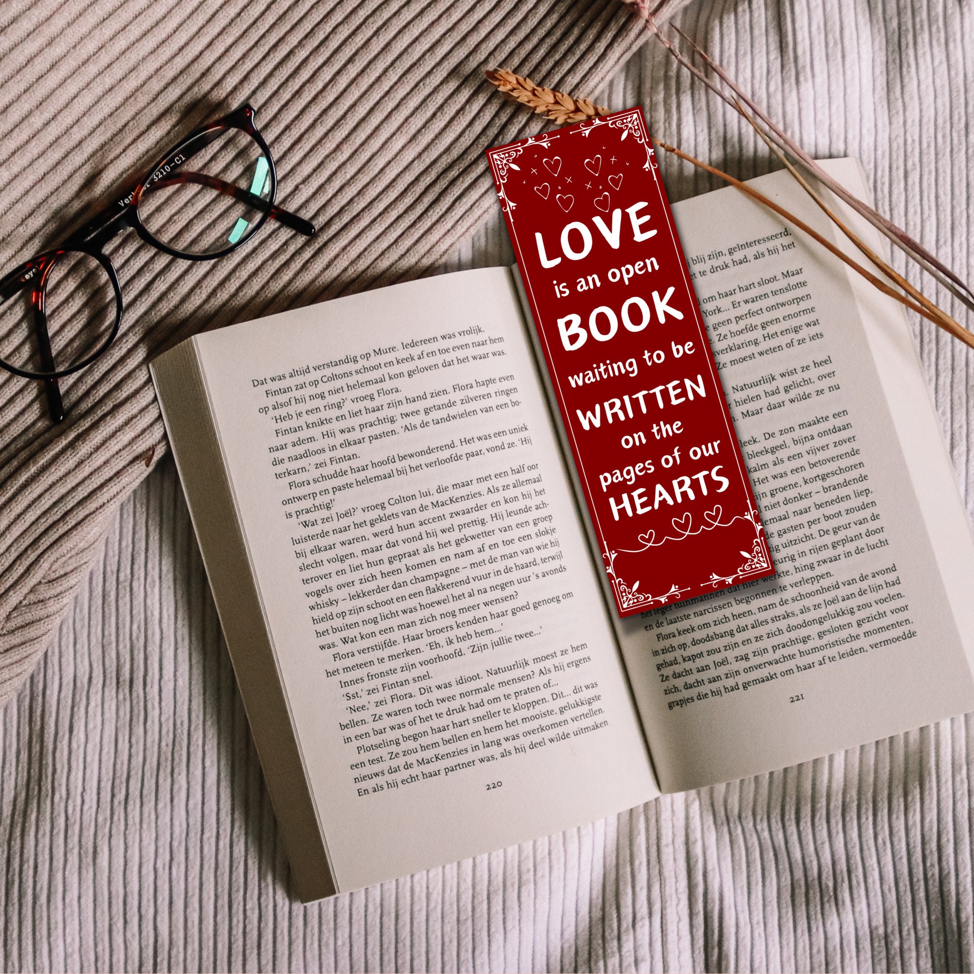 Printable Romance Reader Bookmark Set, Cute Bookish Bookmarks, Gift for ...