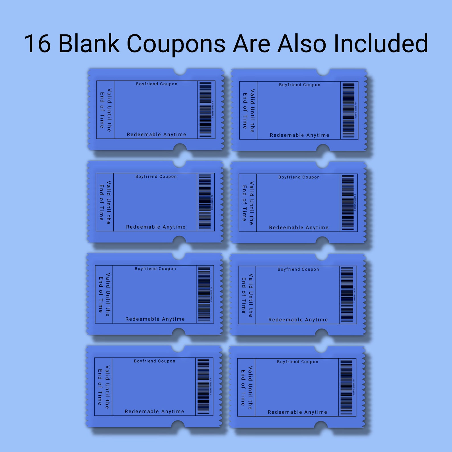 40 Printable Boyfriend Coupons, Husband Coupon Book, Valentines Day ...